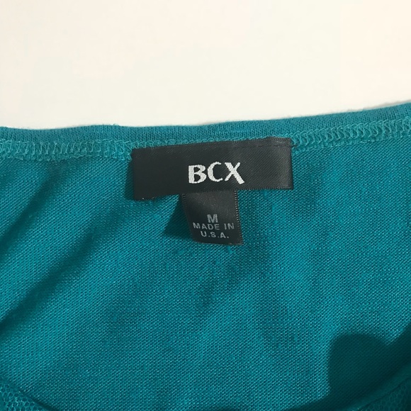 BCX | Tops | Bcx Teal Rosebud Blousy Tunic Size Med N26 | Poshmark